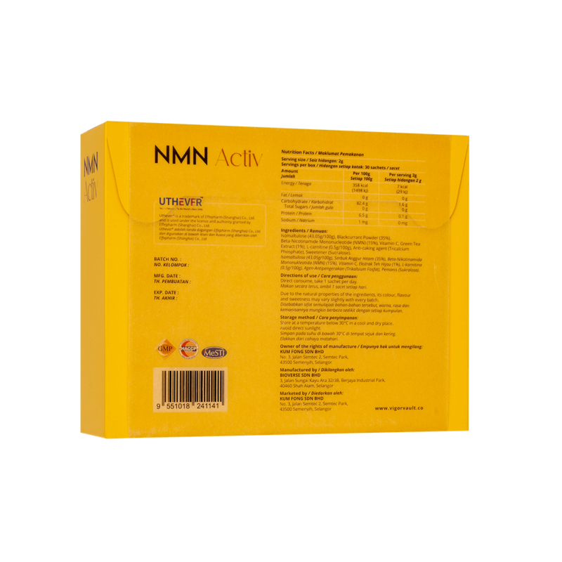 NMN Activ – NMN Supplement for Anti-Aging & Active Lifestyles